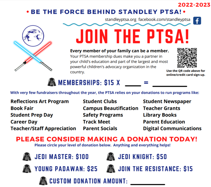 STANDLEY MIDDLE SCHOOL PTSA | Standley Middle School | San Diego, CA