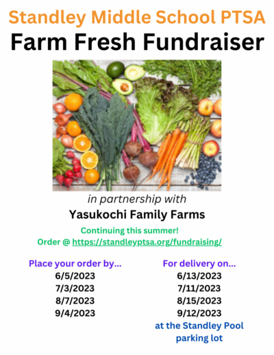 STANDLEY MIDDLE SCHOOL PTSA | Standley Middle School | San Diego, CA