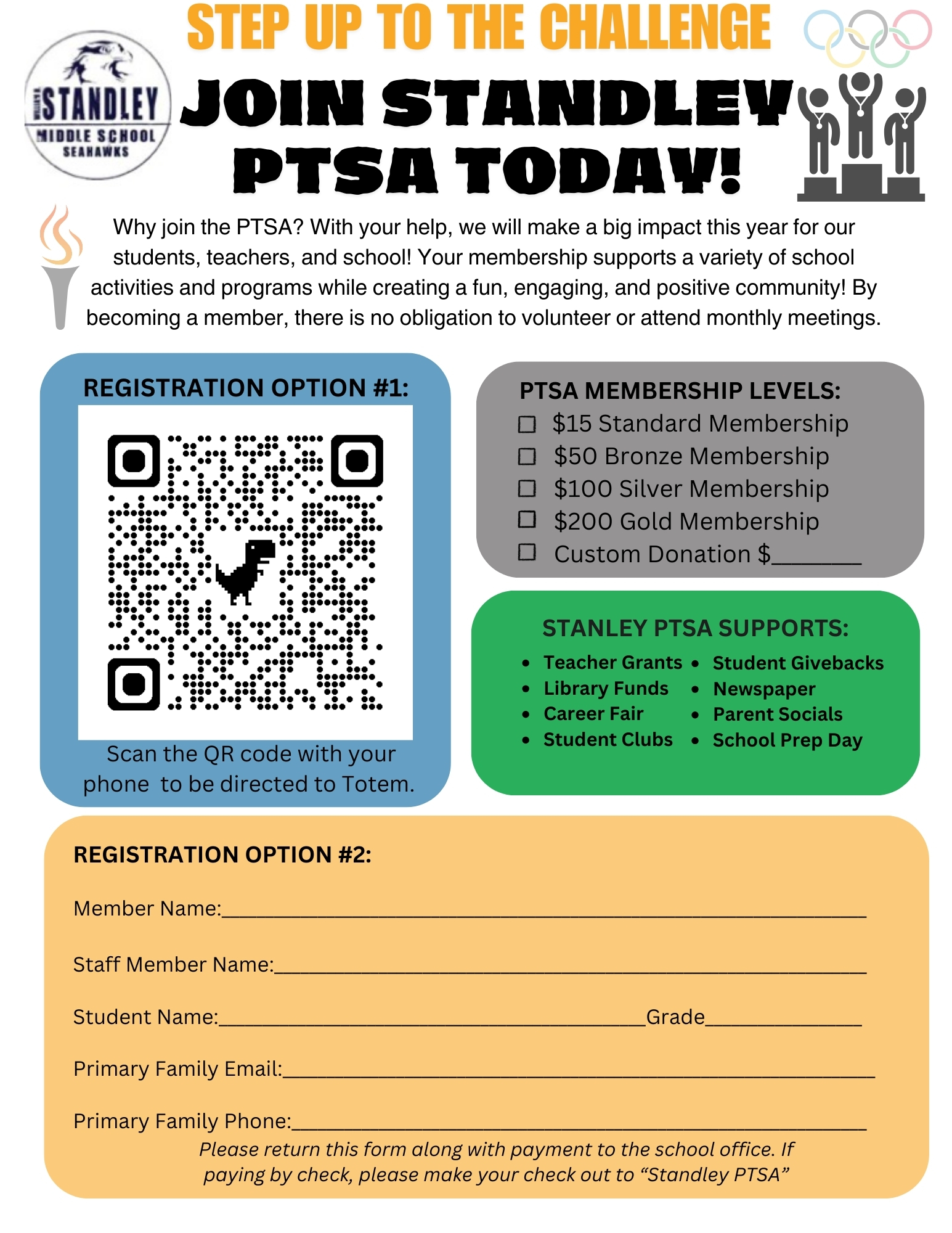 STANDLEY MIDDLE SCHOOL PTSA | Standley Middle School | San Diego, CA